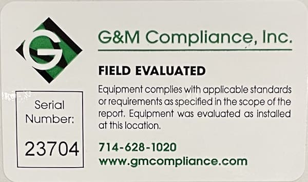 Field Evaluation Service - G&M Compliance, Inc.